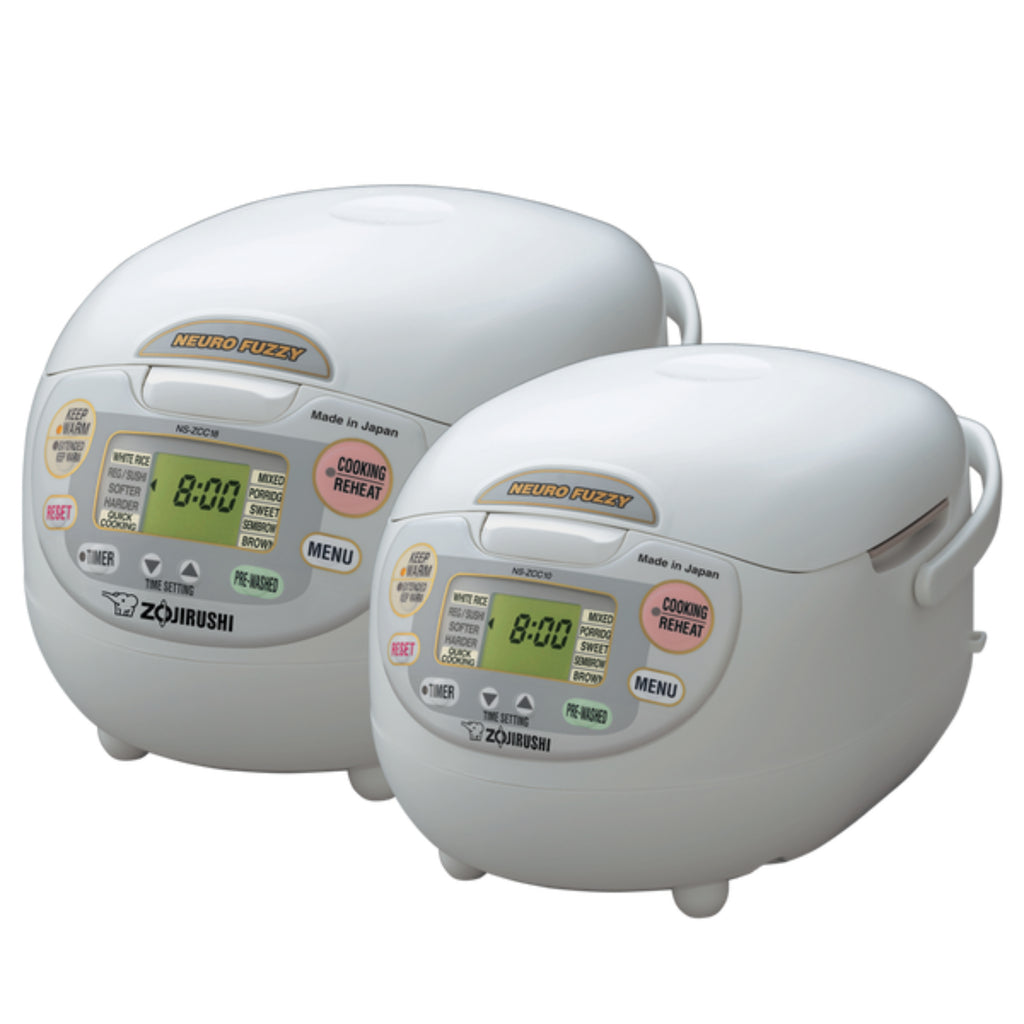 Zojirushi Neuro Fuzzy® Rice Cooker & Warmer NS-ZCC10/18| Orient Depot